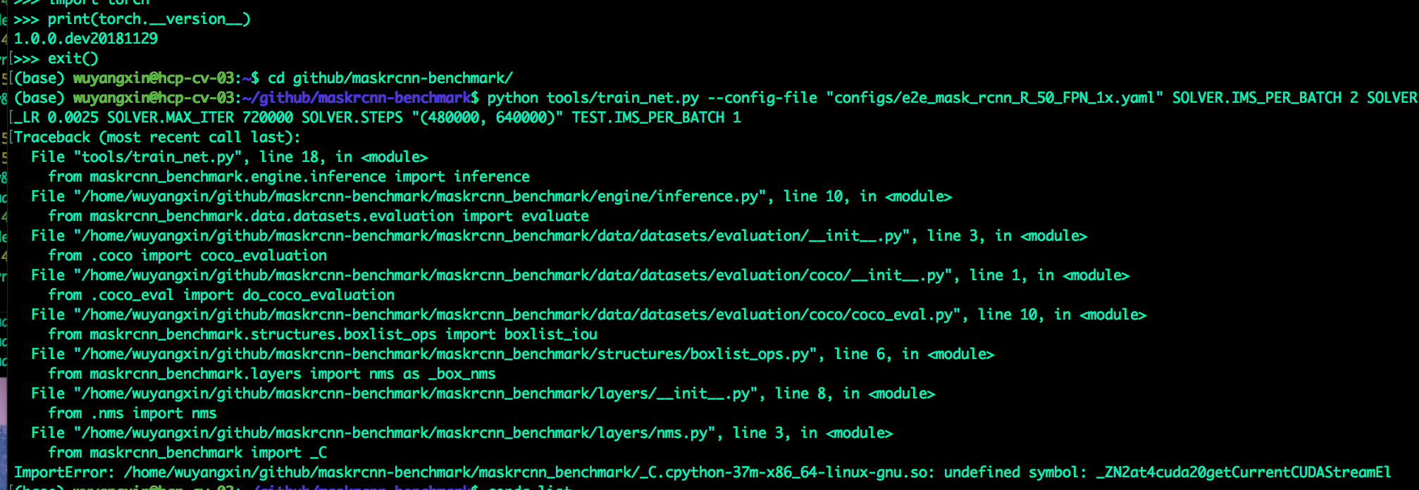 Problems With Training Runtimeerror An Illegal Memory Access Was Encountered · Issue 237