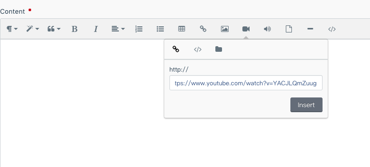 Problem In Richeditor With Video · Issue 3313 · Octobercmsoctober · Github 9147