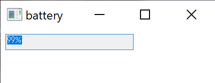 GitHub - kenjinote/battery: バッテリー残量を取得