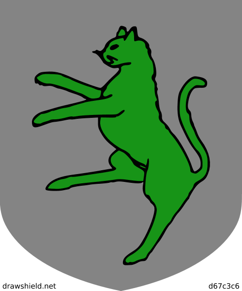 !todo `cat rampant` is emblazoned as `cat winged rampant` (`cat salient ...
