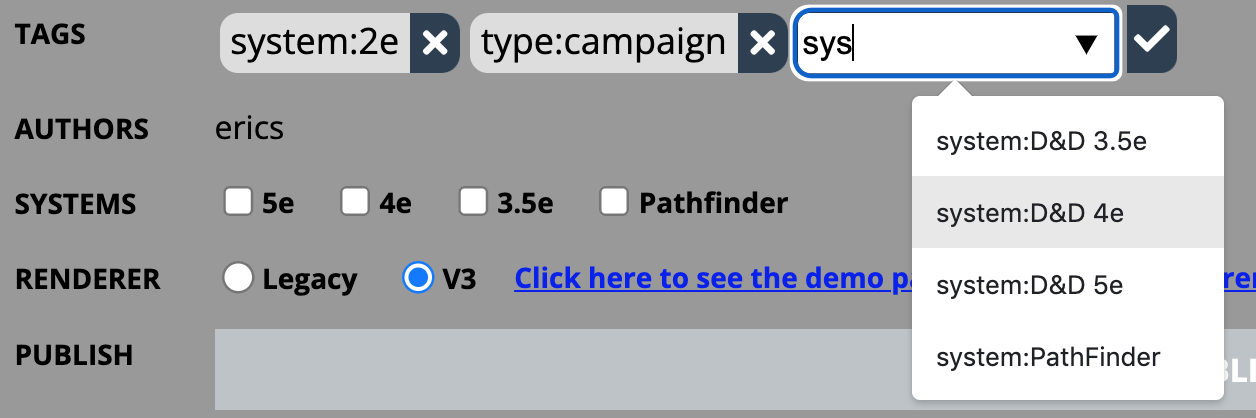 datalist on tags entry · Issue #2335 · naturalcrit/homebrewery · GitHub