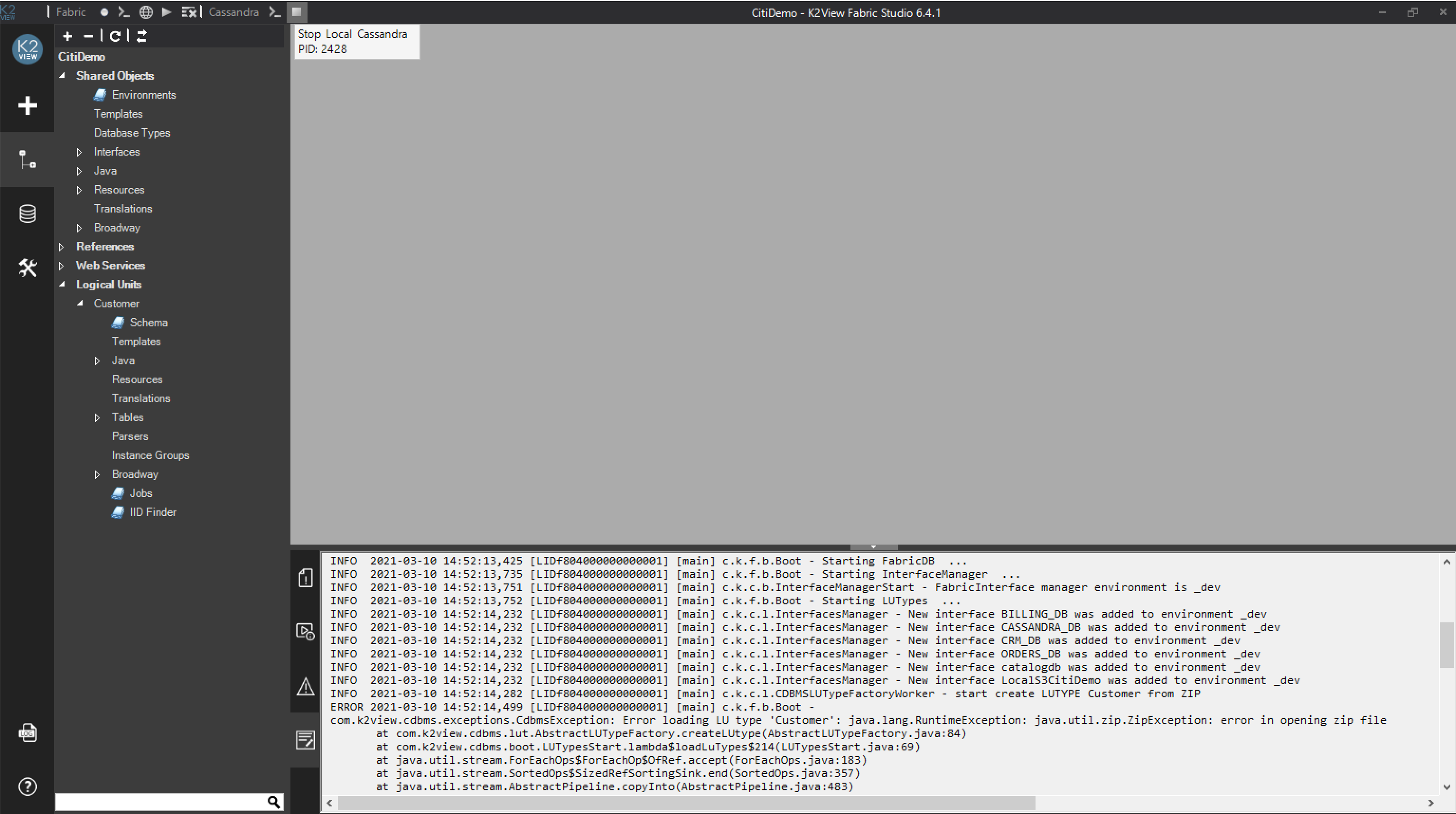 What does this error mean "error in opening zip file" when starting Fabric · Issue #192 · k2view ...