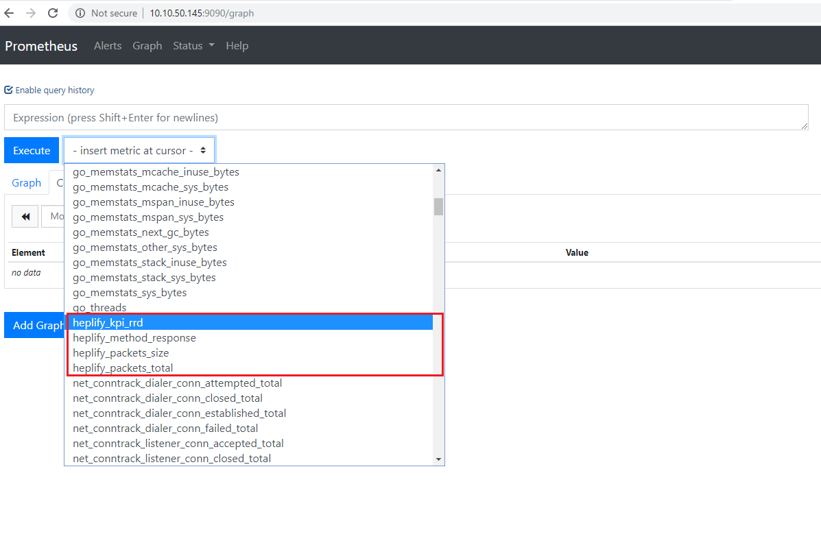 Prometheus is not exposing all Heplify metrics · Issue #280 · sipcapture/heplify-server · GitHub