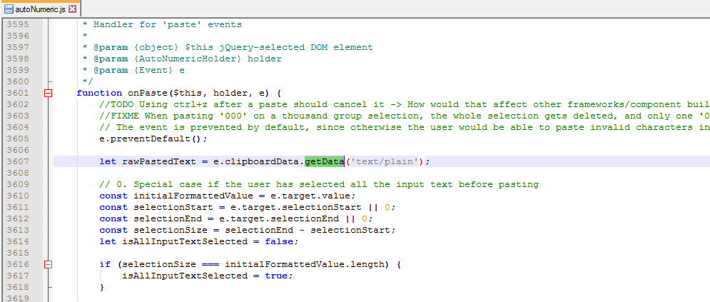 Unable To Get Property Getdata Of Undefined Or Null Reference On Paste In Ie11 · Issue 465