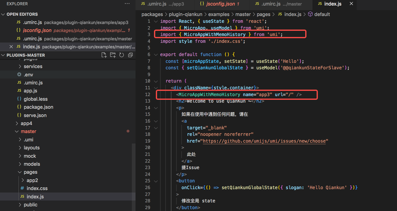 Qiankun插件使用MicroAppWithMemoHistory组件嵌套子应用时，子应用的路由title会修改主应用的title · Issue #10791 · umijs/umi ...