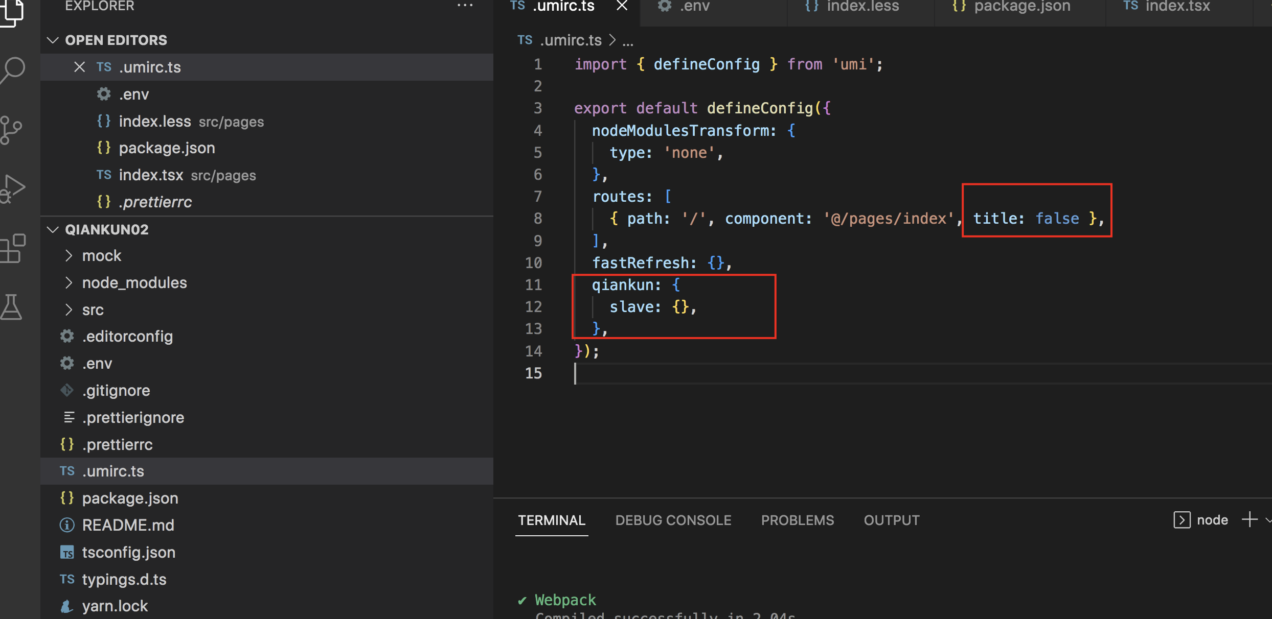 Qiankun插件使用MicroAppWithMemoHistory组件嵌套子应用时，子应用的路由title会修改主应用的title · Issue #10791 · umijs/umi ...
