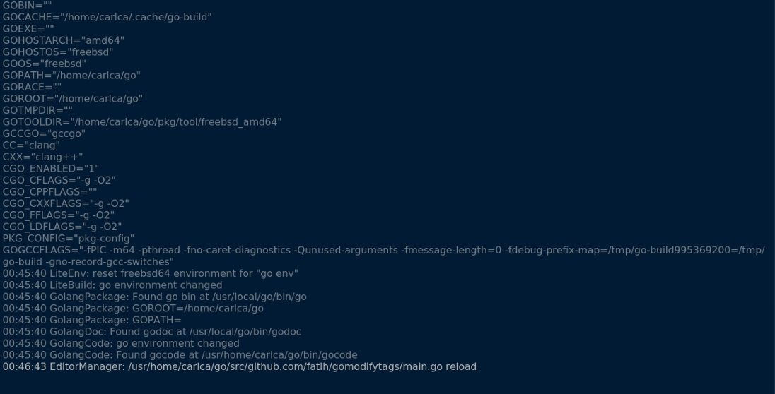 FreeBSD: use clang instead of g++ and other issues · Issue #523 · visualfc/liteide · GitHub