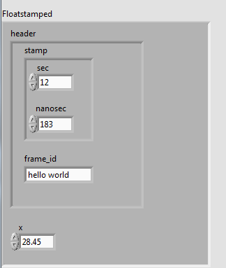 any success with stamped messages? · Issue #1 · SynapseProgramming/ros2labview_guide · GitHub