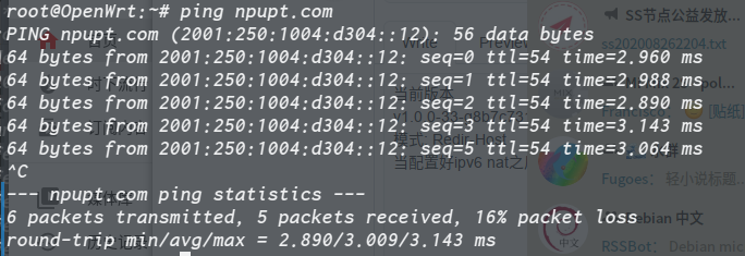 ipv6 nat 流量被拦截 · Issue #690 · vernesong/OpenClash · GitHub