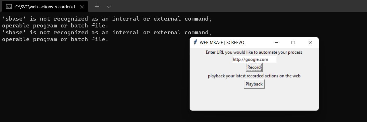 Record without ipdb · Issue #1075 · seleniumbase/SeleniumBase · GitHub