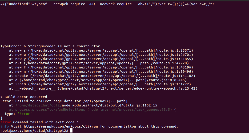 Error Failed To Collect Page Data For A Building Problem About Add Redis To Nextjs Project 