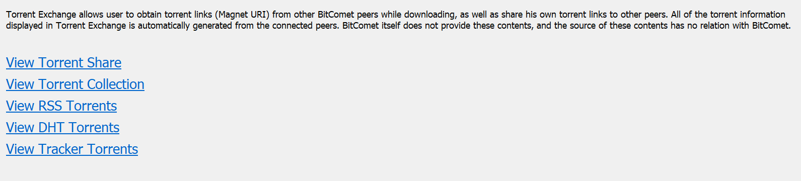 Does it support the Torrent Exchange feature? · qbittorrent qBittorrent ...