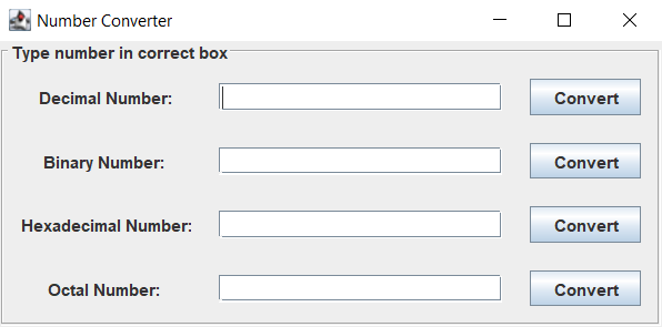 GitHub - Staszek1062/Converter: Number system converter bin/dec/hex/oct