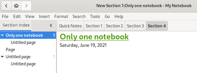 Zim "sections" in notebooks · Issue #1486 · zim-desktop-wiki/zim ...