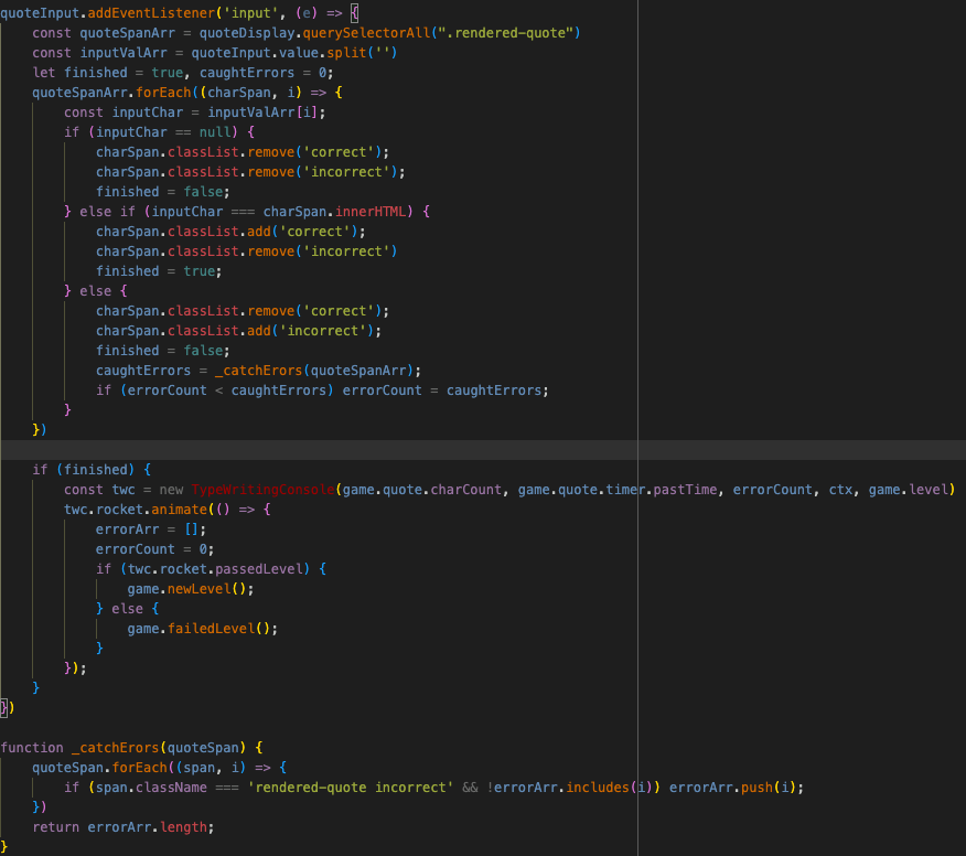 GitHub - kaushaltheeG/Faulty-Rocket: Type Writing Game