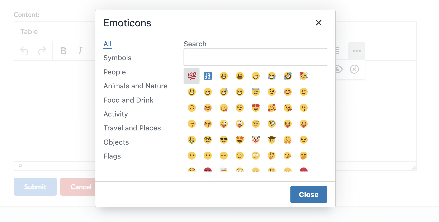 Ability to use Twemoji just for the emote selector, not as HTML images ...
