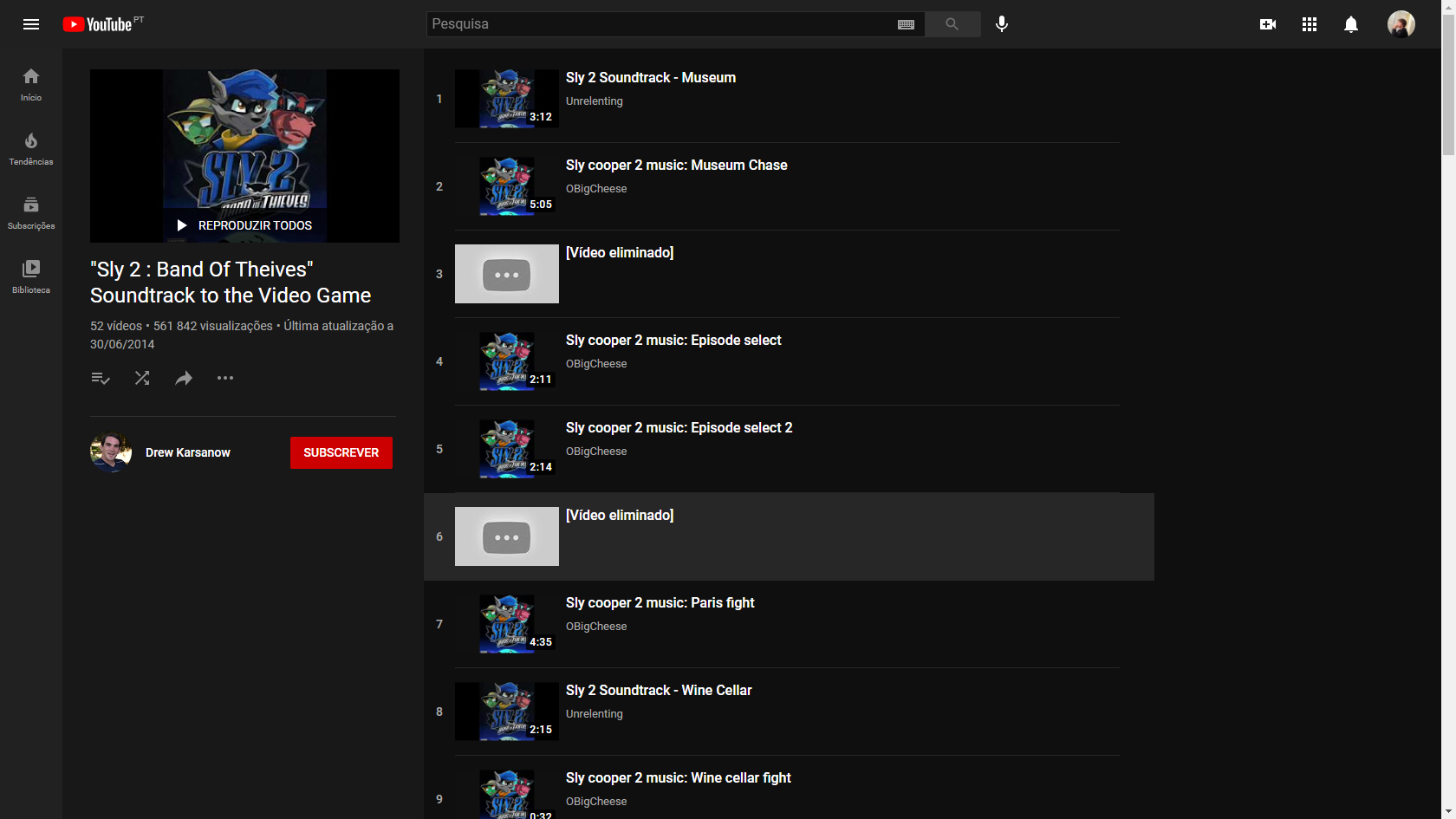 Problems with handling private or deleted videos from Youtube playlists · Issue #887 · clsid2 ...