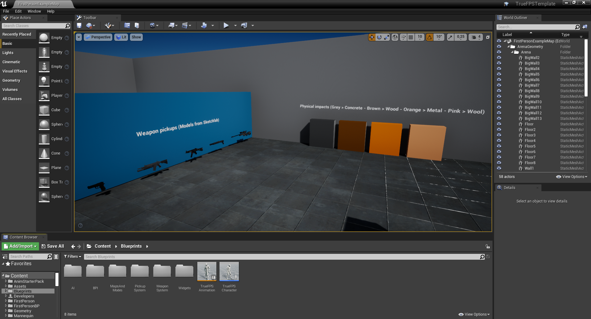 Github Asmundschei Truefpstemplate True Fps Template For Unrealengine