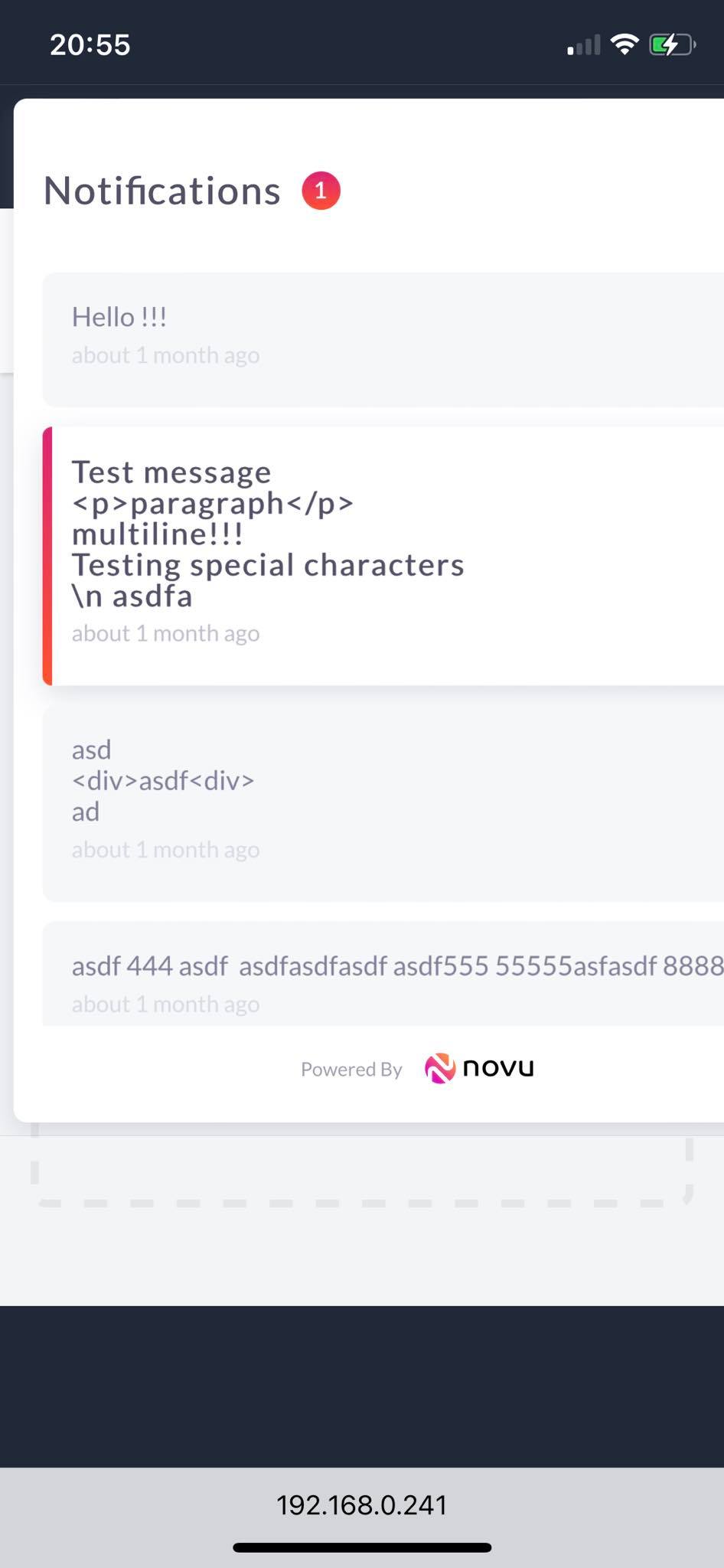 [NV-1250] 🐛 Bug Report: No counter nor any popup running Safari browsers · Issue #1090 · novuhq ...