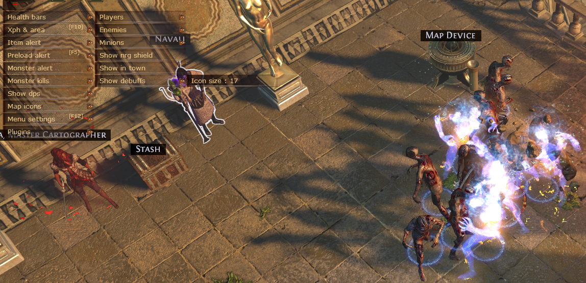 Health bars not show when "show debuff" is active · Issue #182 · TehCheat/PoEHUD · GitHub