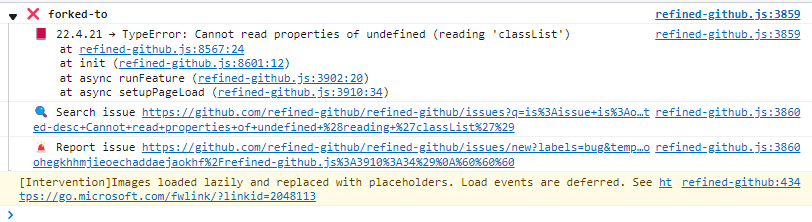 `forked-to` seems broken · Issue #5596 · refined-github/refined-github · GitHub