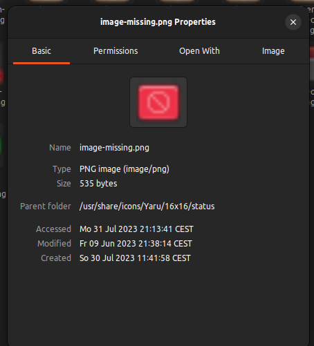 Open File Icon 16x16