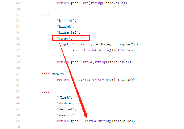 BUG SQL server数据库 money 类型，读取数据都是 0 · Issue #695 · gogf/gf · GitHub