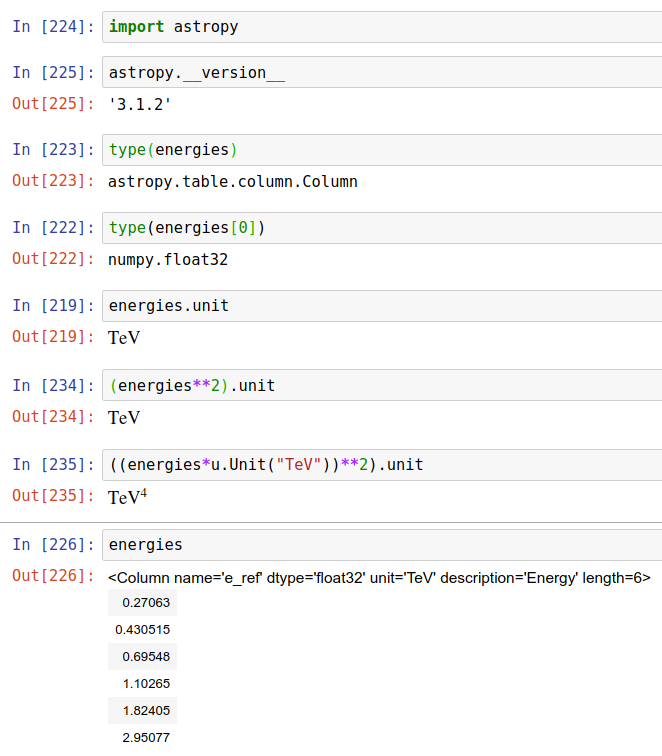 Squared Column Quantity Does Not Square Unit V3 1 2 · Issue 8918 · Astropy Astropy · Github
