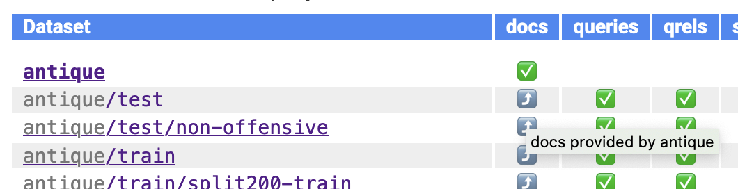 dataset counts · Issue #66 · allenai/ir_datasets · GitHub