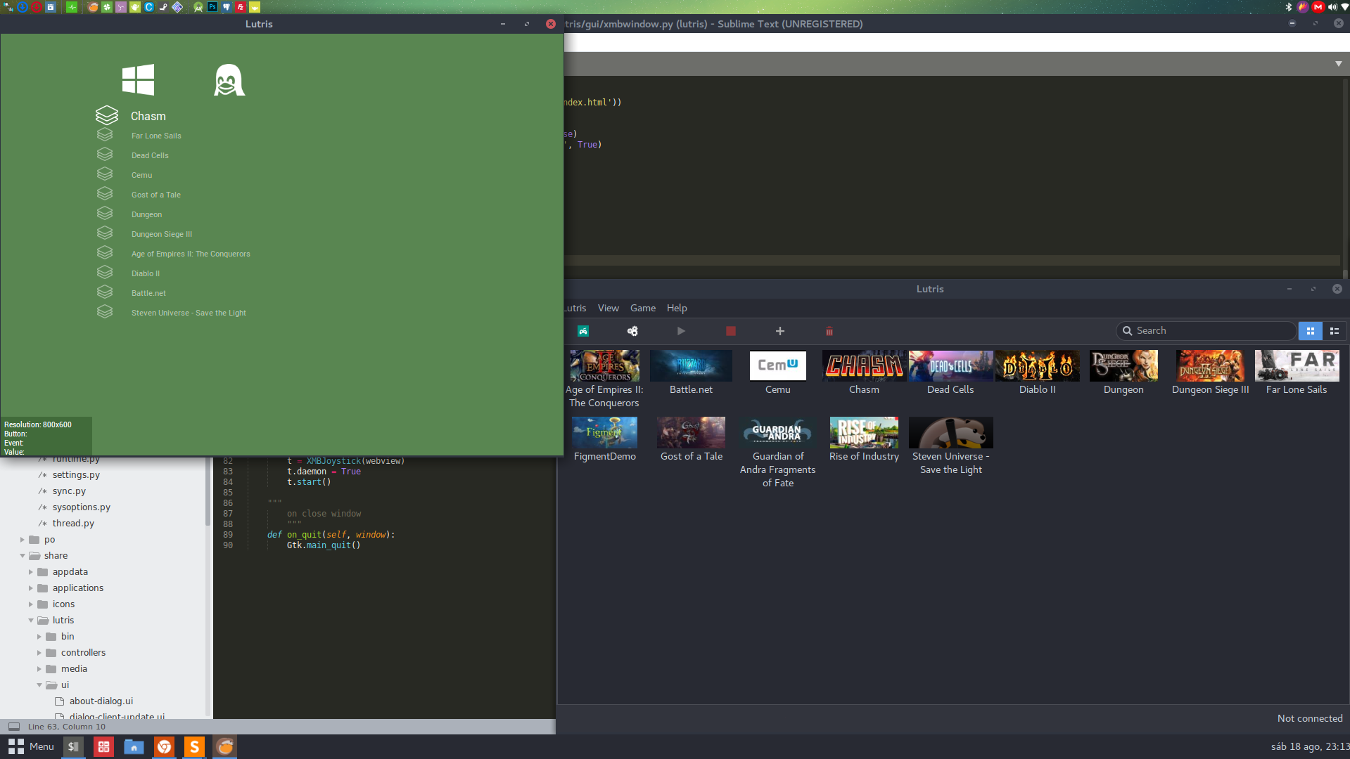 New interface like XMB or Big Picture · Issue #1044 · lutris/lutris ...