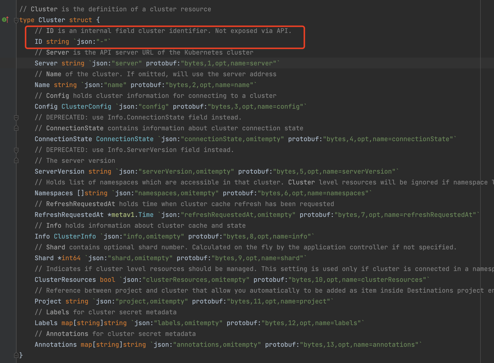 `argocd cluster get` and `argocd cluster list -o wide` should display cluster's `uid` · Issue ...