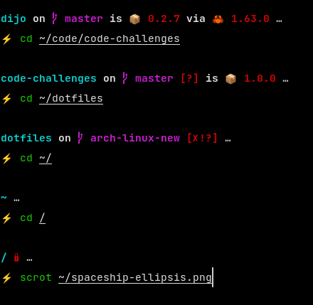 Ellipsis character after directory · spaceship-prompt spaceship-prompt · Discussion #1181 · GitHub