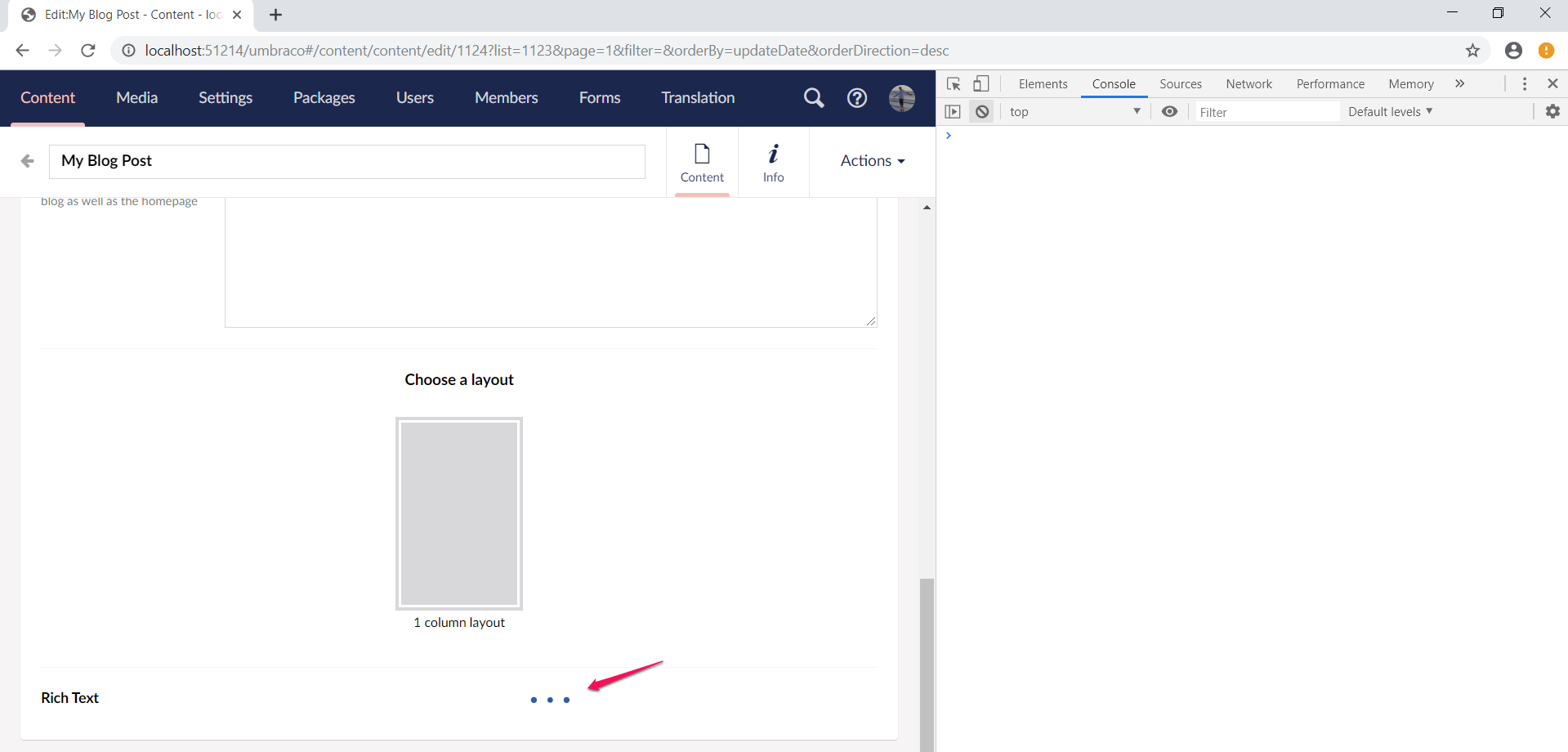 Tiny MCE Rich Text Editor doesn't appear on a page until you press ctrl ...