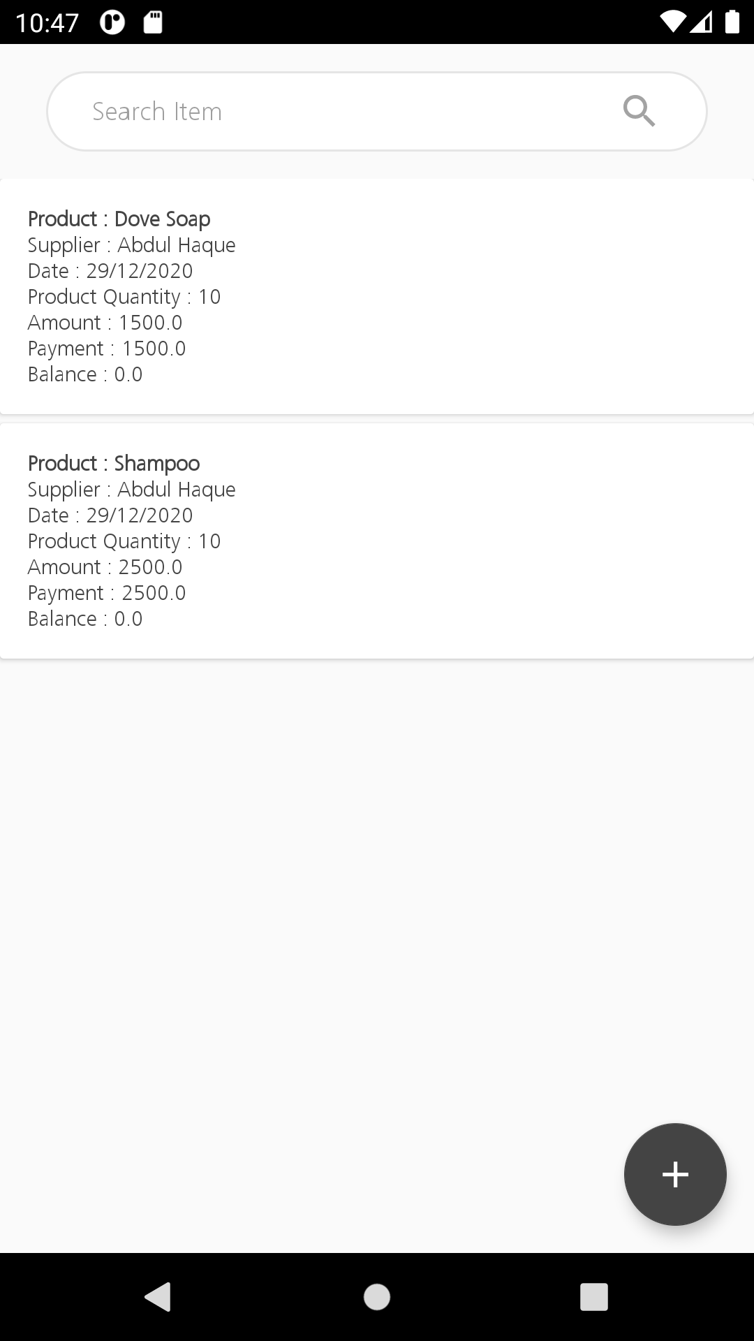 GitHub - himustofa/InventoryTracker: Inventory android application using the room and follow the ...