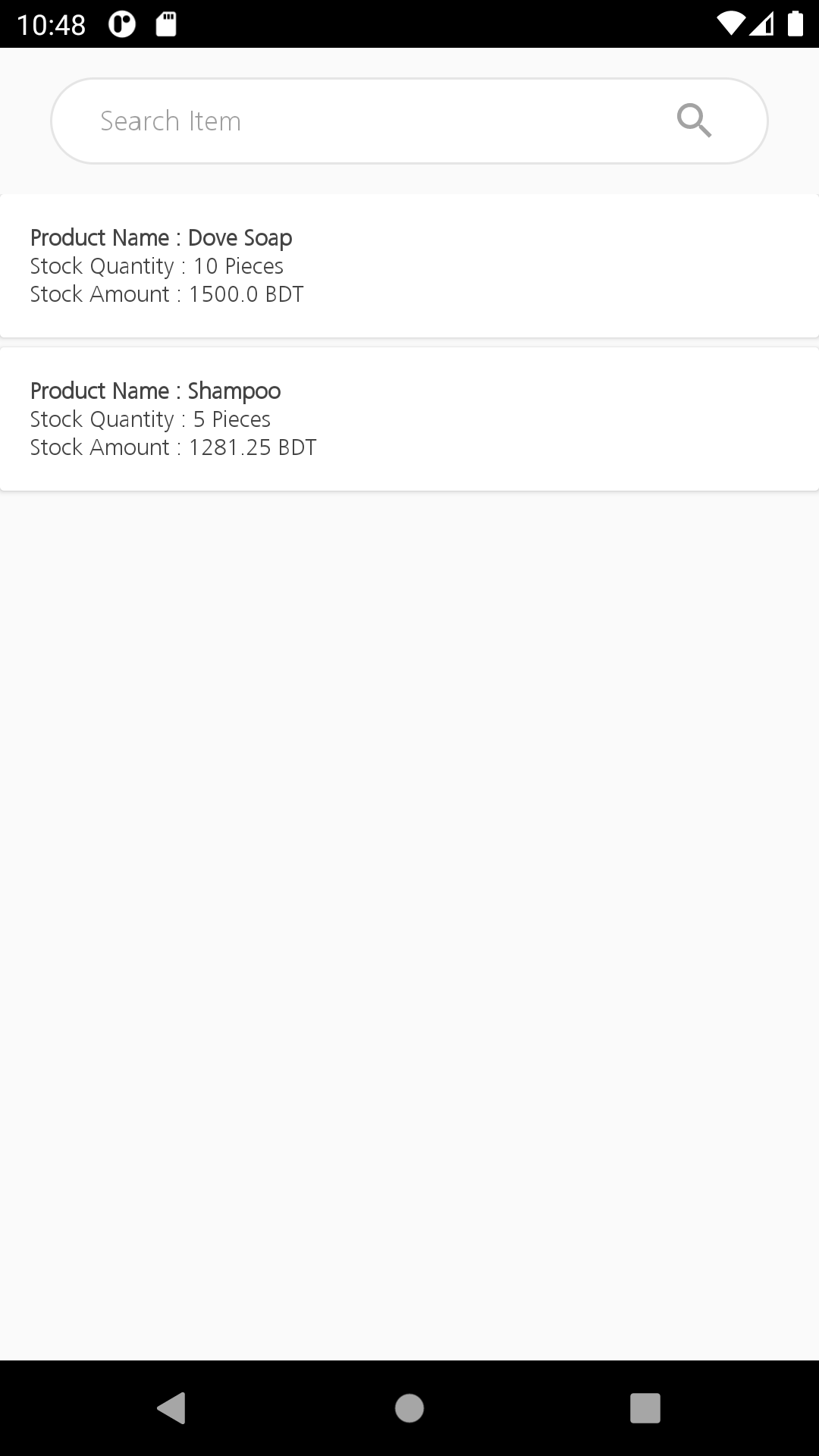 GitHub - himustofa/InventoryTracker: Inventory android application using the room and follow the ...