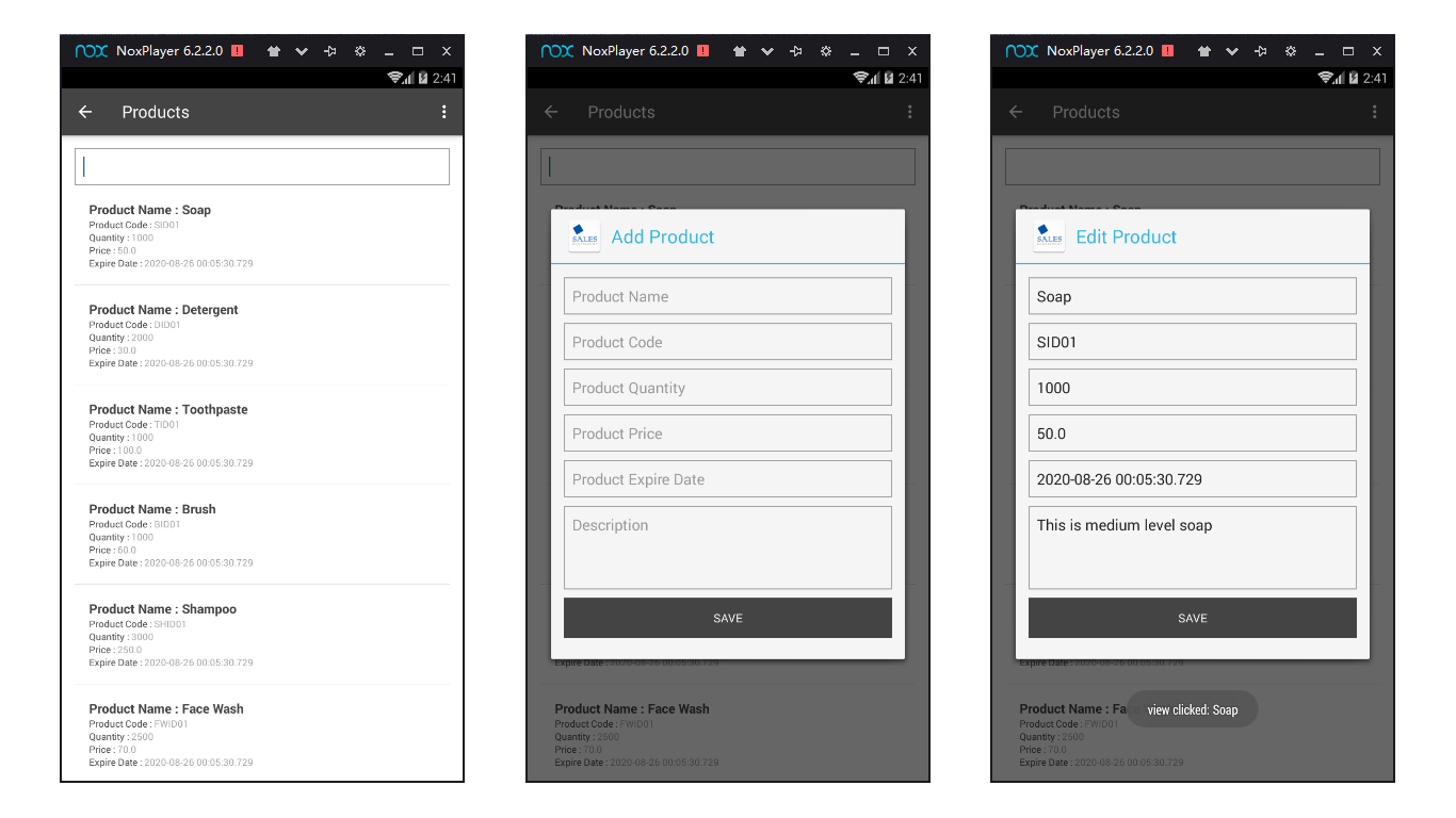GitHub - himustofa/SalesManagement: Android mobile application for the ...