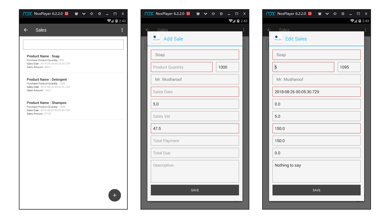 GitHub - himustofa/SalesManagement: Android mobile application for the ...