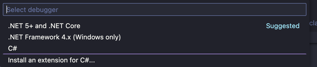 Remove "windows only" on macOS and Linux · Issue #6312 · dotnet/vscode-csharp · GitHub