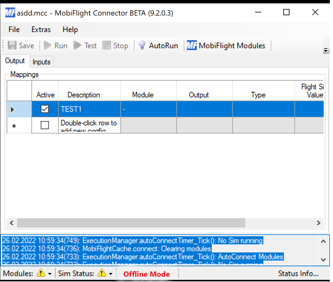 Change "Offline Mode" Symbol to a more prominent optic. · Issue #712 · MobiFlight/MobiFlight ...