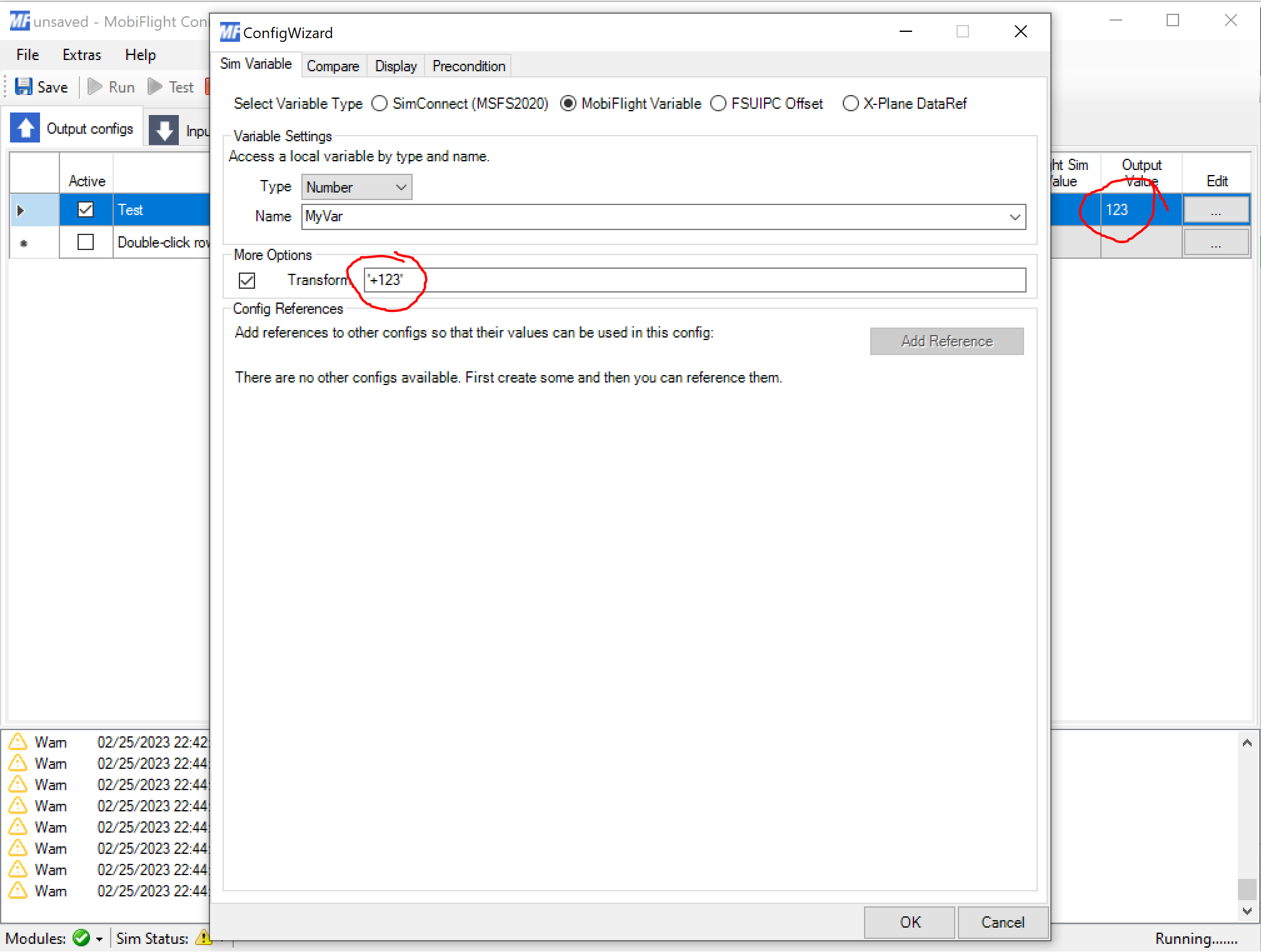 Plus "+" as String in Transform not work. · Issue #1166 · MobiFlight/MobiFlight-Connector · GitHub