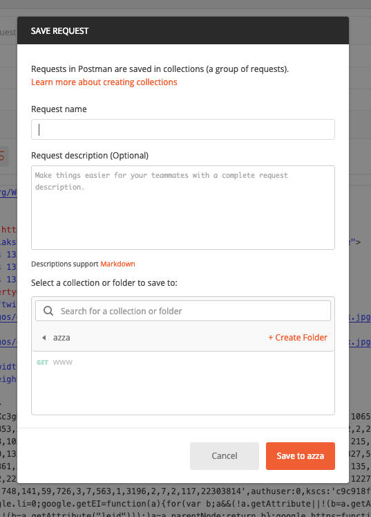 Add input field for request URL in save request modal · Issue #7027 · postmanlabs/postman-app ...