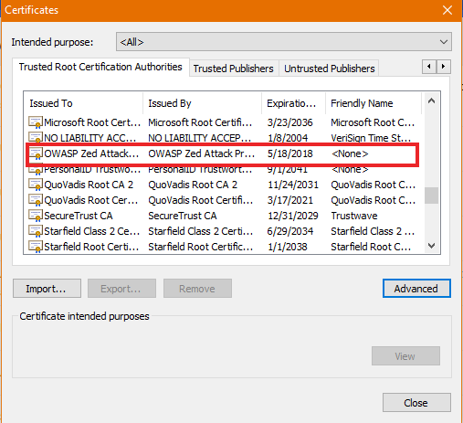 making all software applications to use proxy · Issue #4110 · zaproxy/zaproxy · GitHub