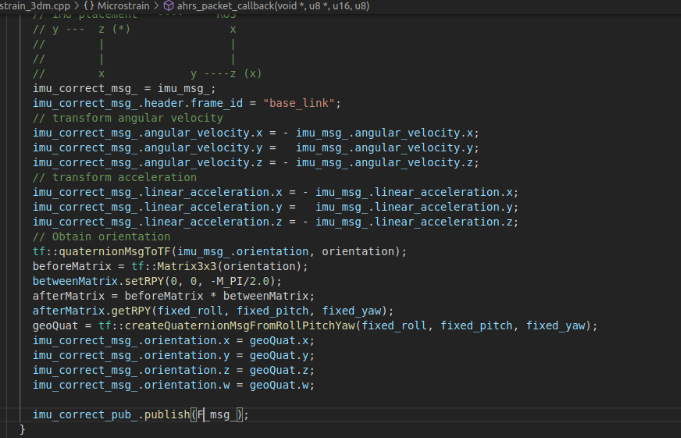 LIO-SAM INTEGRATION WITH GQ7 · Issue #95 · LORD-MicroStrain/microstrain_inertial · GitHub