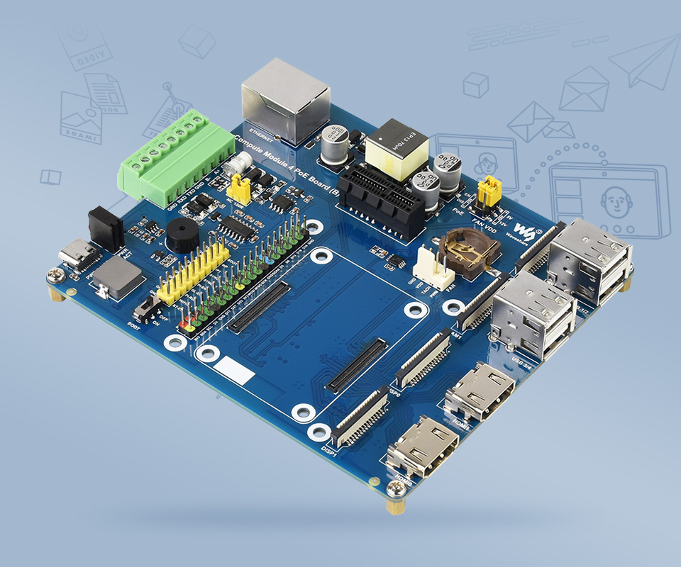 Add Waveshare Dual Gigabit Ethernet Base Board · Issue #177 · geerlingguy/raspberry-pi-pcie ...