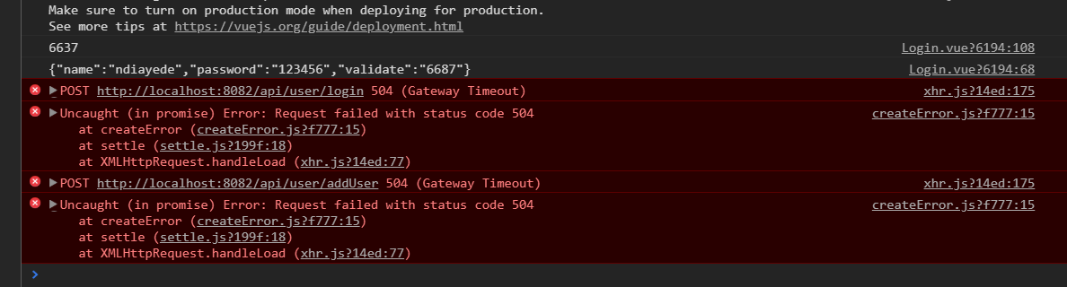 504问题 · Issue #1 · sakila1012/vue-login-manage-system · GitHub