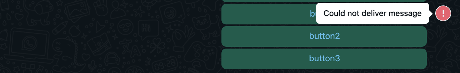 while using buttons, the message not sending · Issue #1605 ...