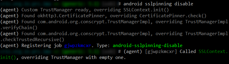 Called SSLContext.init(), overriding TrustManager with empty one. · Issue #261 · sensepost ...