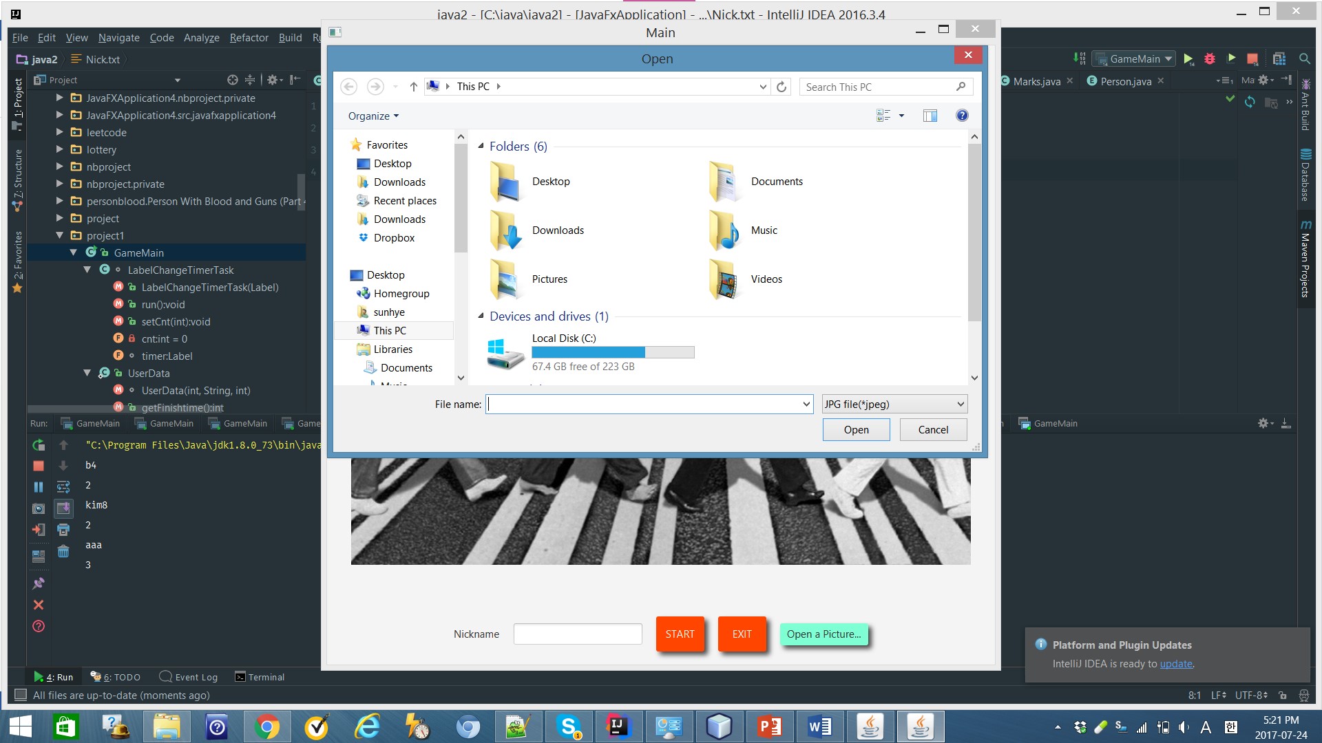 GitHub - sun2545/Puzzle_Game: 💒 moving piece of picture to make origin ...