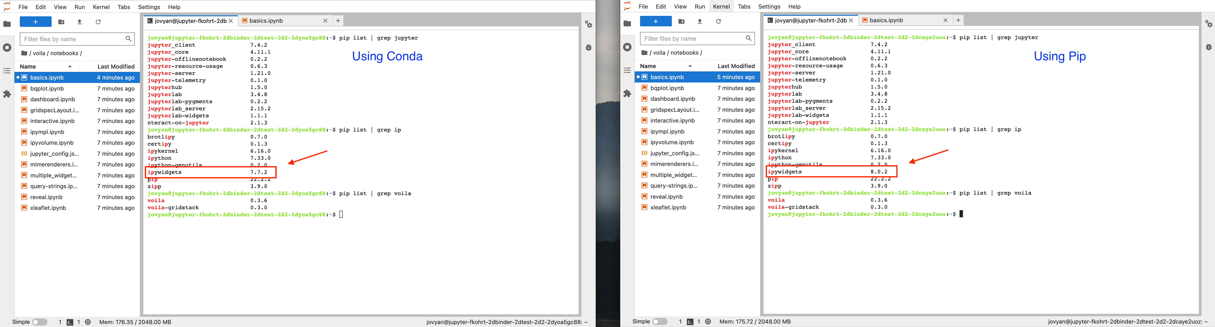 Installing voila-gridstack via pip breaks widgets in JupyterLab · Issue ...