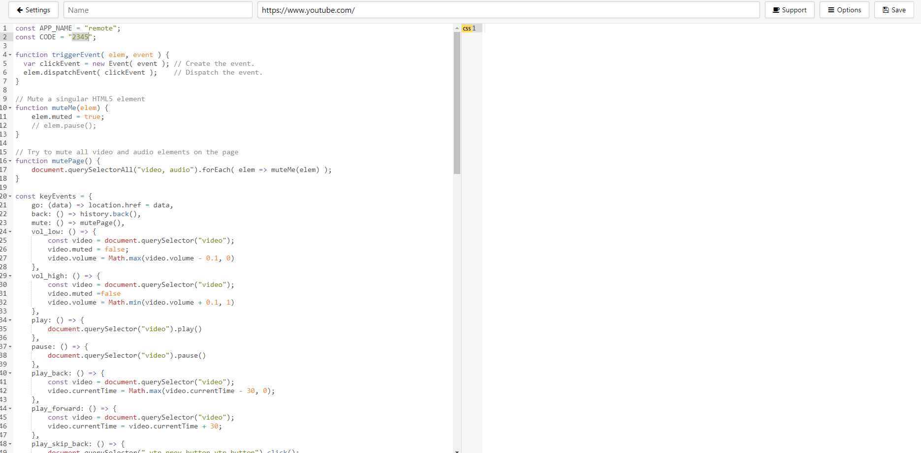 GitHub - hajaulee/remote-control: A remote controller for youtube,...